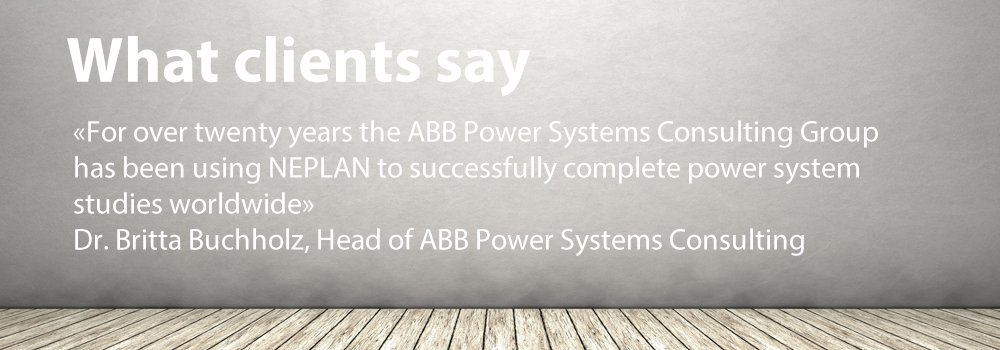 NEPLAN – power system analysis